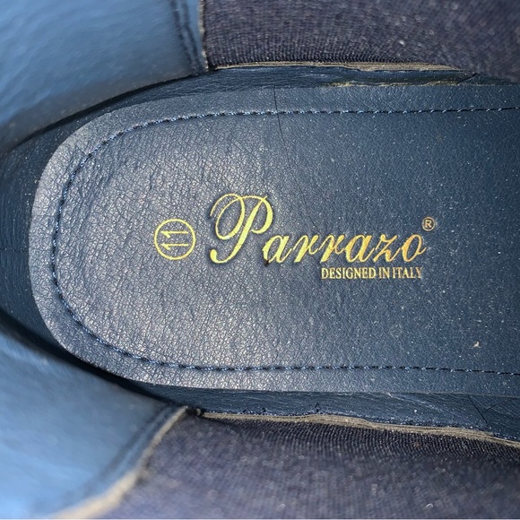 parrazo | Shoes | Wrn X Parrazo Italian Made Blue Chelsea Suede Mens ...